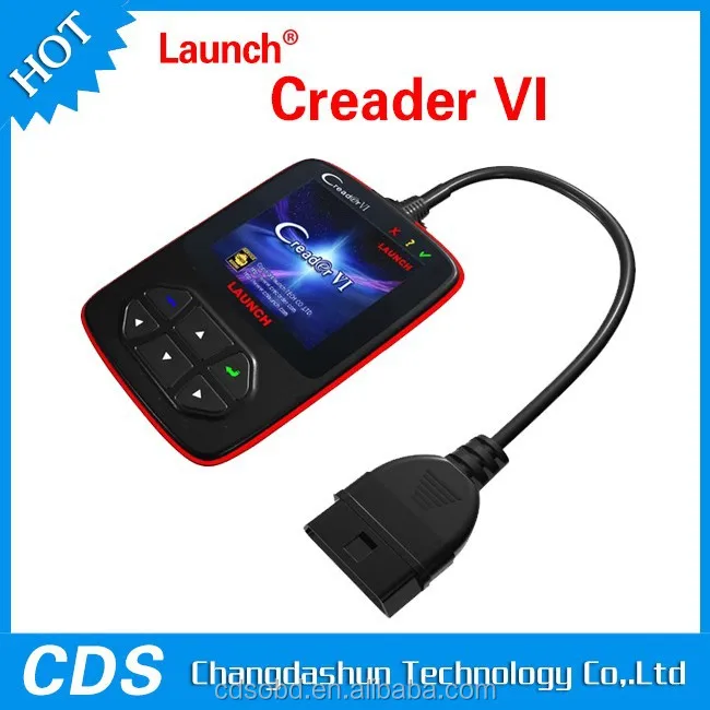 100% Original Launch Creader 6+ Support Jobd Obd Code Scanner Creader ...