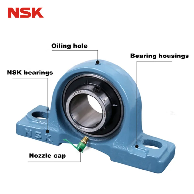 Japan ASAHI Insert Ball Bearing Housing UCP205 Pillow Block Bearing ...