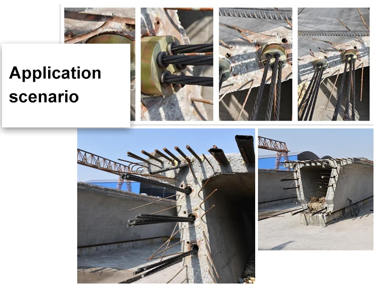 Prestressed Anchor Plate Post Tension Accessories Flat Anchorage by DAFANG