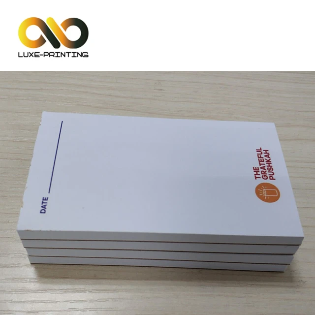 Custom A4,A5,A6 Logo Printing Blank Writing Scratch Memo Pad Paper ...