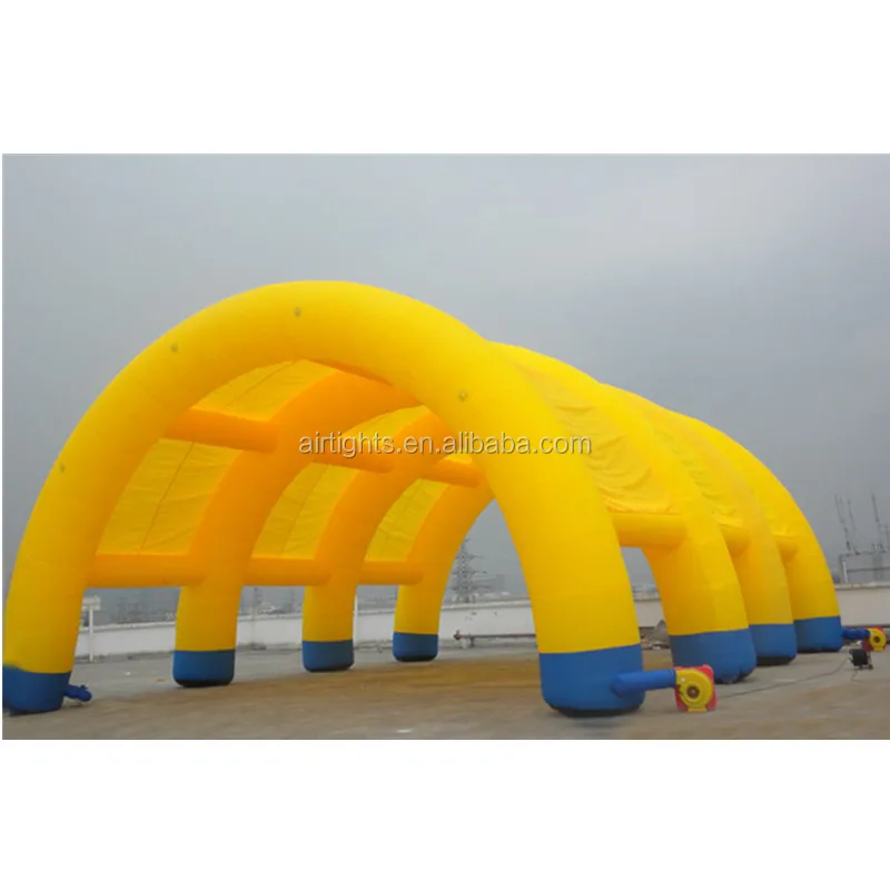 Inflatable Arch Tunnel Type Inflatable Pavilion,Yellow Inflatable Tents ...
