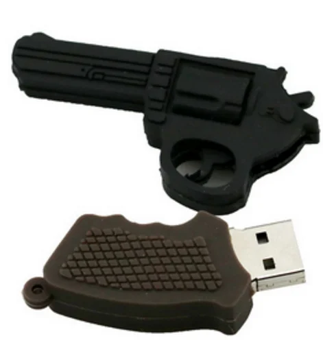Gun Shape Cute Usb Flash Drive For Gifts Gun Shape Usb Flash Disk 1gb ...