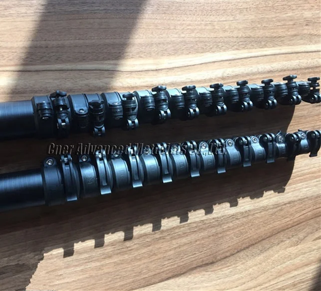 35ft 40ft 45ft Fruit Picking Pole Carbon Fiber Coconut Palm Oil Areca ...