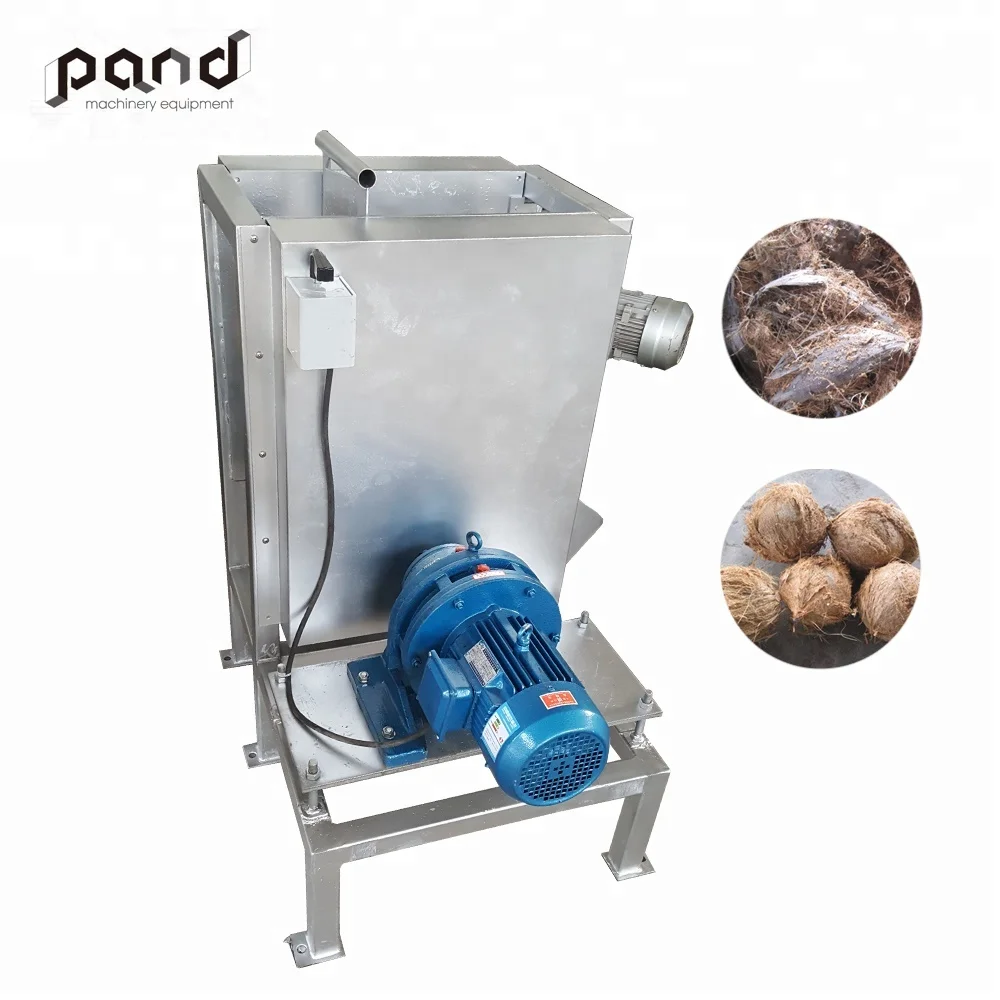 Factory Supply Old Coconut Dehusking Machine Coconut Defibering Machine ...
