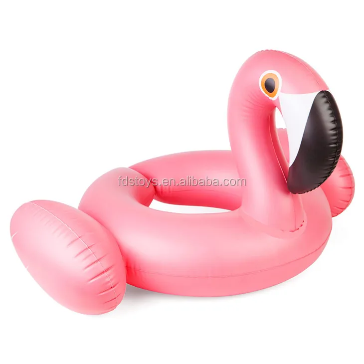 Inflatable Flamingo Swan Pool Float For Kids,27inches Swim Pool ...