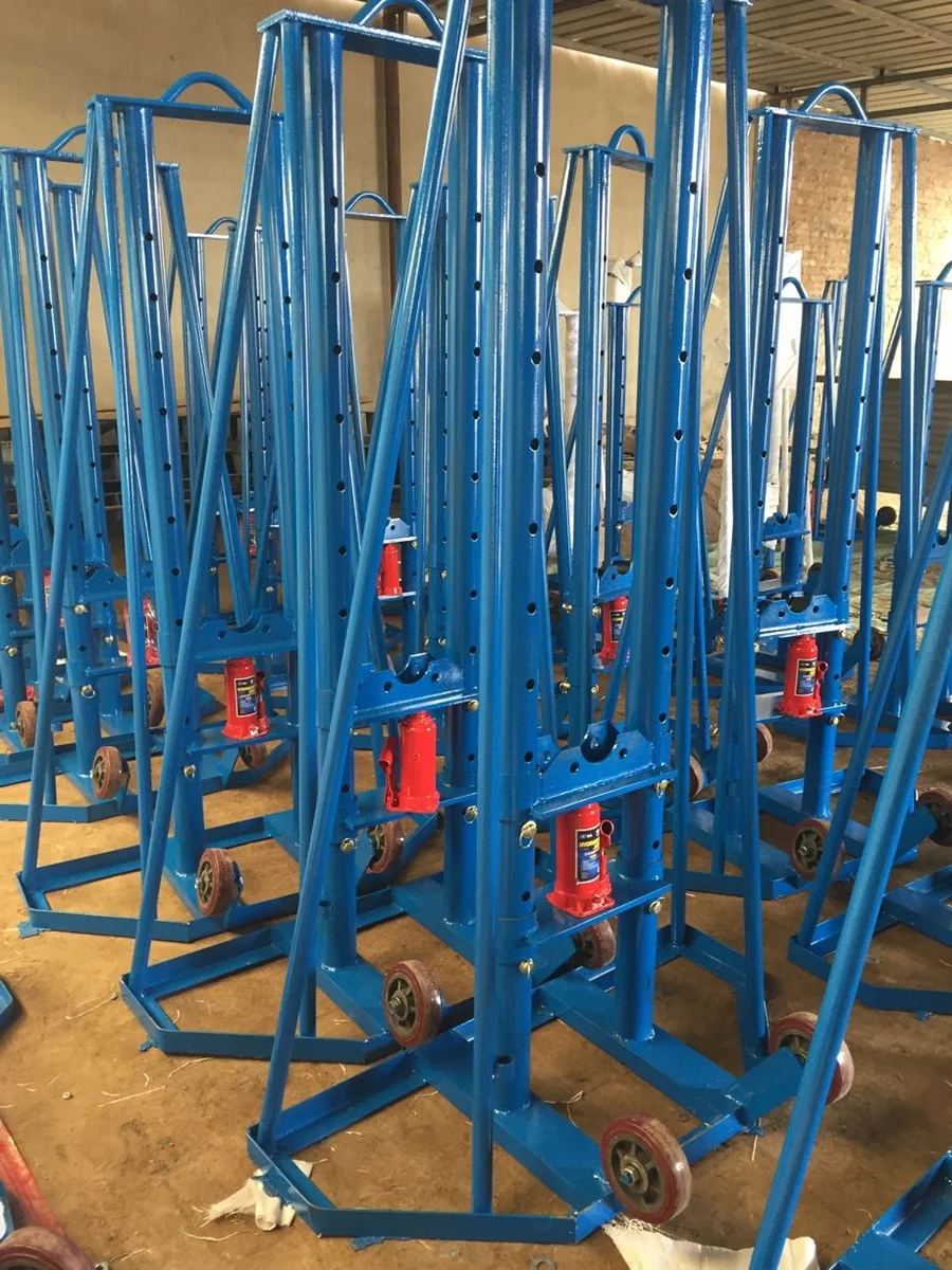 1-25tons Cable Reel Jack Hydraulic Cable Drum Stand