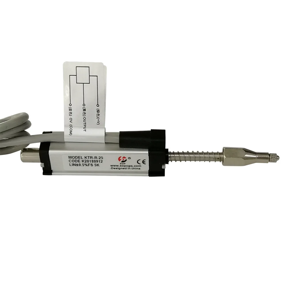 Alibaba.com: Ball-bearing gauge head, self-return spring, linear potentiometer position sensor ...