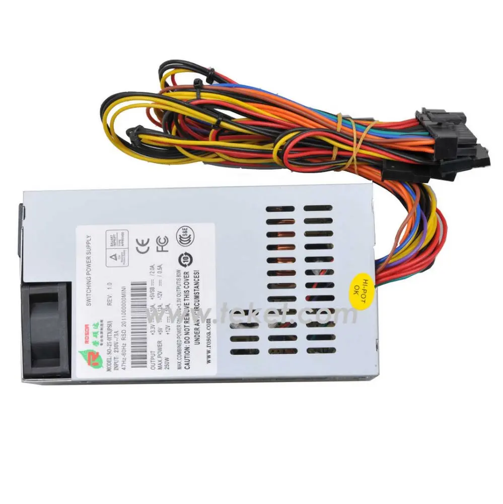 ATX_W02 compact MINI-ITX power supply 1U Flex size 200w,150mm*82*41mm ...