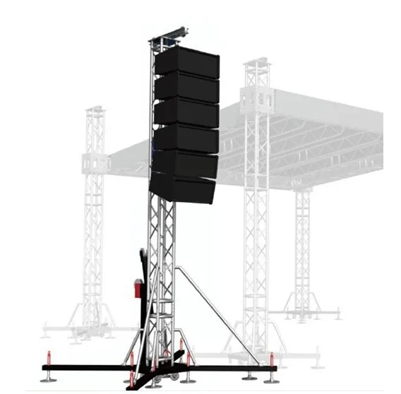 Aluminum Tower Line Array Truss Stand System For Outdoor Concert - Buy ...
