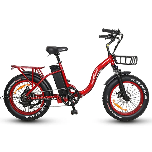 Best Shimano Fat Tire Foldable Step Through Pedal City E Bike Beach E ...
