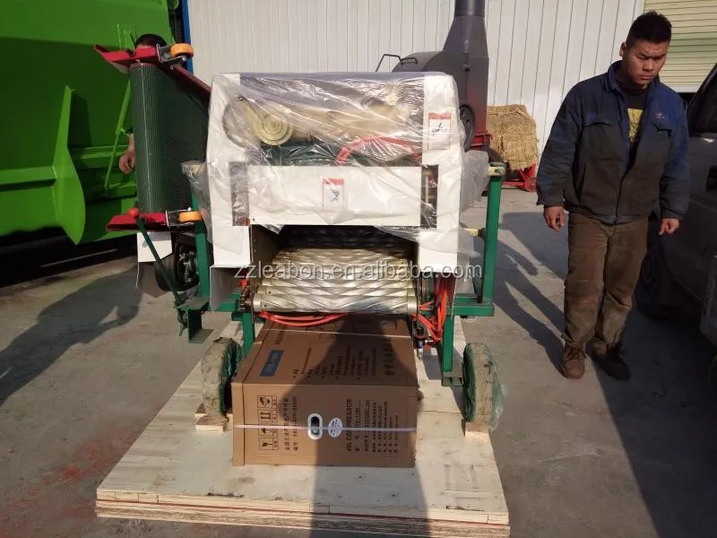 Small Silage Bagger - Efficient Hay Baler for 50kg Bags