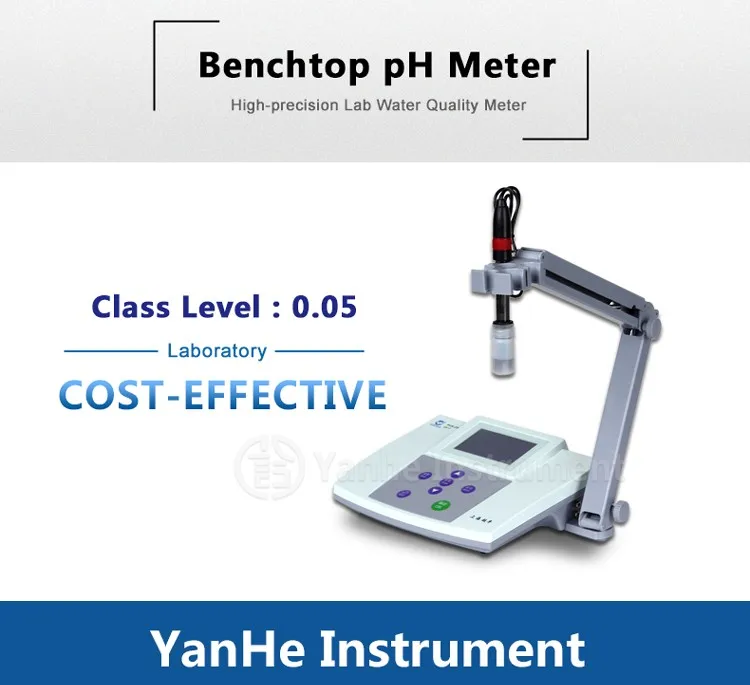 PHS-25 Manual Temperature Compensation Ph Meter - 1 Year Warranty
