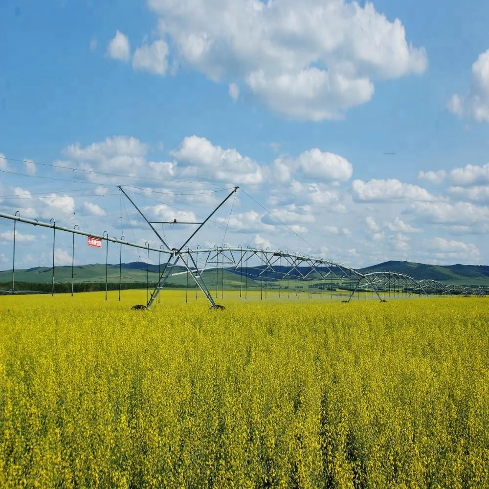 Agricultural Center Pivot Irrigation System with Fertigation