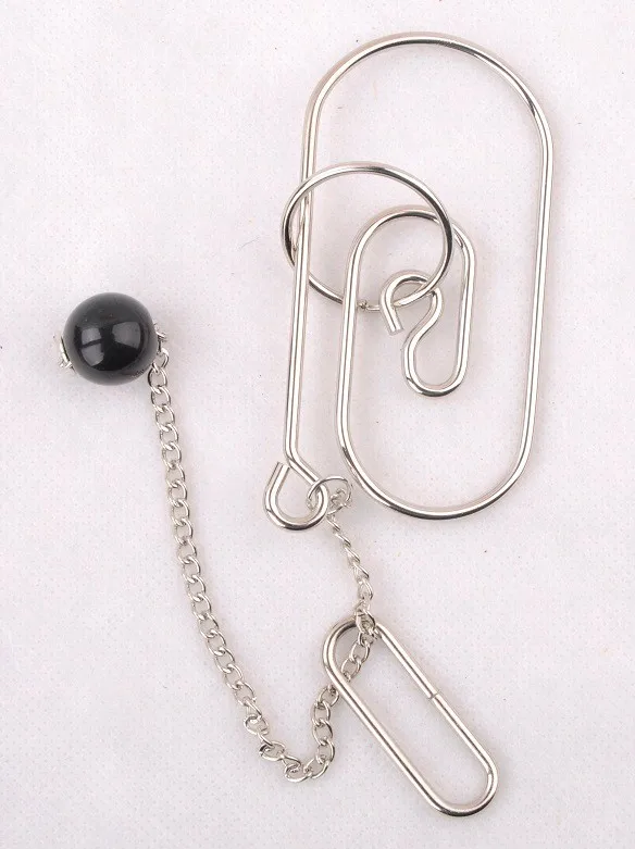 Hotsale Metal Ring Brain Teaser Wire Puzzles Loop Solution