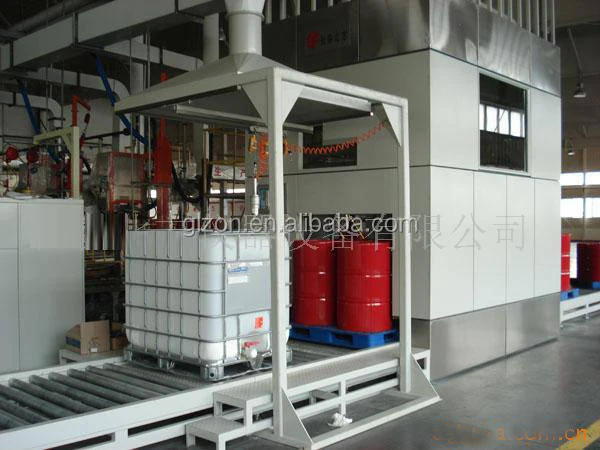 Semi-Automatic IBC Tote Filler Industrial Liquid Filling System for Oil ...