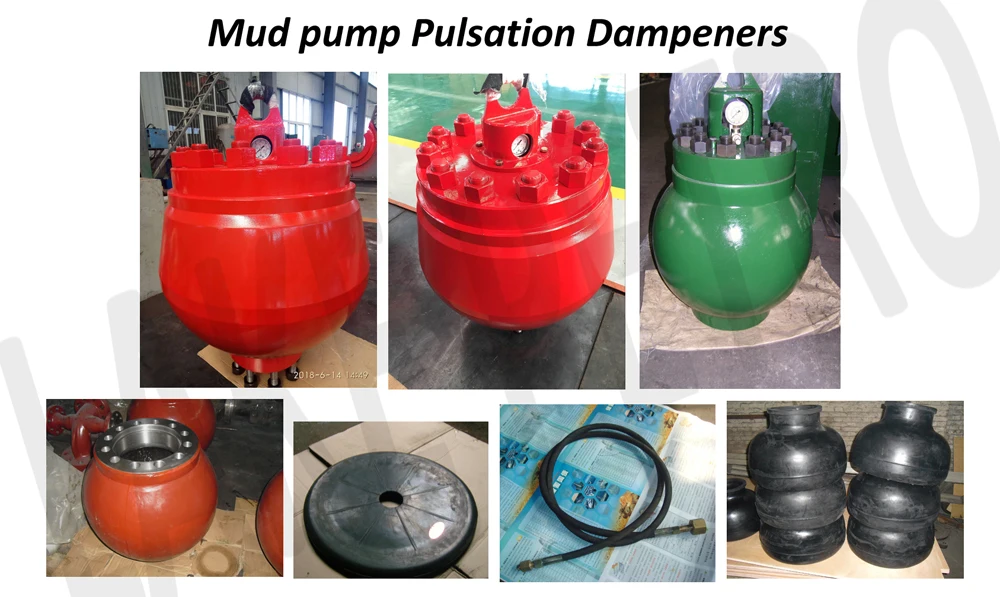 Hydril K20 5000psi Pulsation Dampener Assembly For Drillmec Mud Pump ...