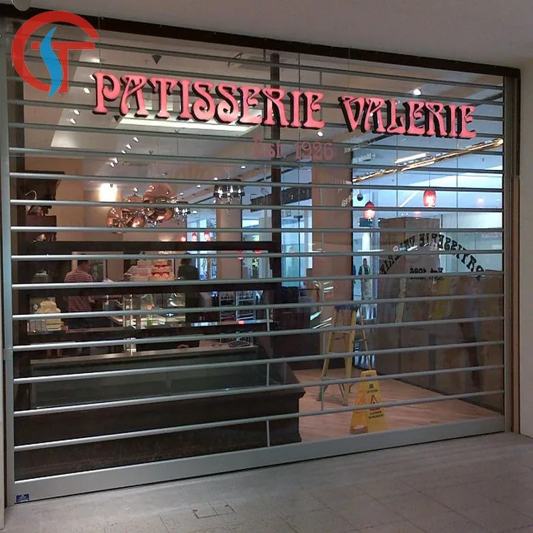 Polycarbonate Roll-up Door - Durable, Transparent, and Automatic