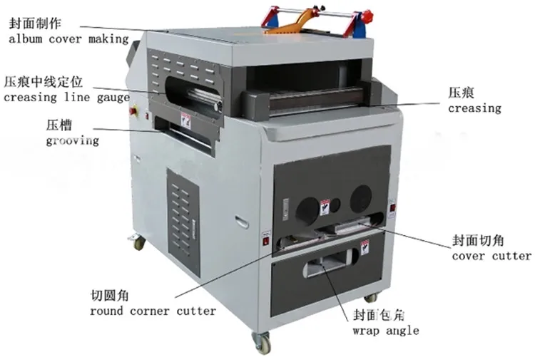 14 in 1 Photo Book Making Machine - High Safety & Capacity