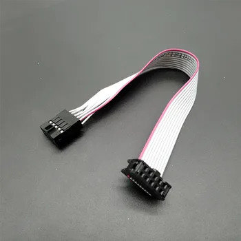10 Pin Dupont 2.54mm To Idc 10 Pin Awm 2651 28awg Lcd Ribbon Cable ...