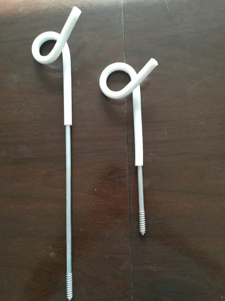 Factory Custom Galvanised Sprung Steel Pigtail Electric Fence Post