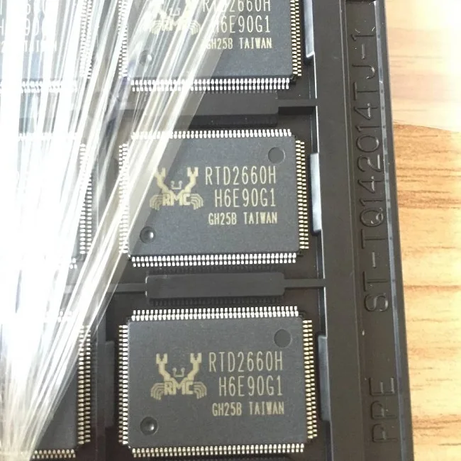 RTD2660H-GR QFP128 материнская плата для ЖК-телевизора Драйвер IC чип ...