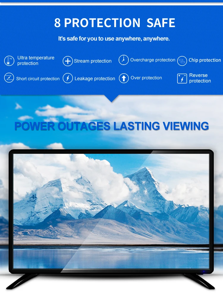 Solar Tv 4k Smart Tv Solar Dc Television 40 Inch Solar Tv 40" 12v ...