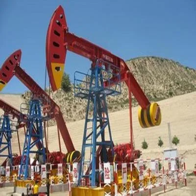 Oilfield Pump Jack with Galvanized Chains for Rust Resistance API ...