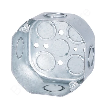 Pre-galvanized Metal Octagonal 4x4 Emt Conduit Box - Buy Conduit Box ...