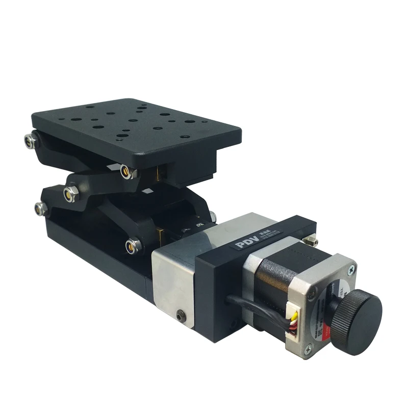 PT-GD401 Motorized Lab Jack Lab Platforms aluminum stage linear motion ...