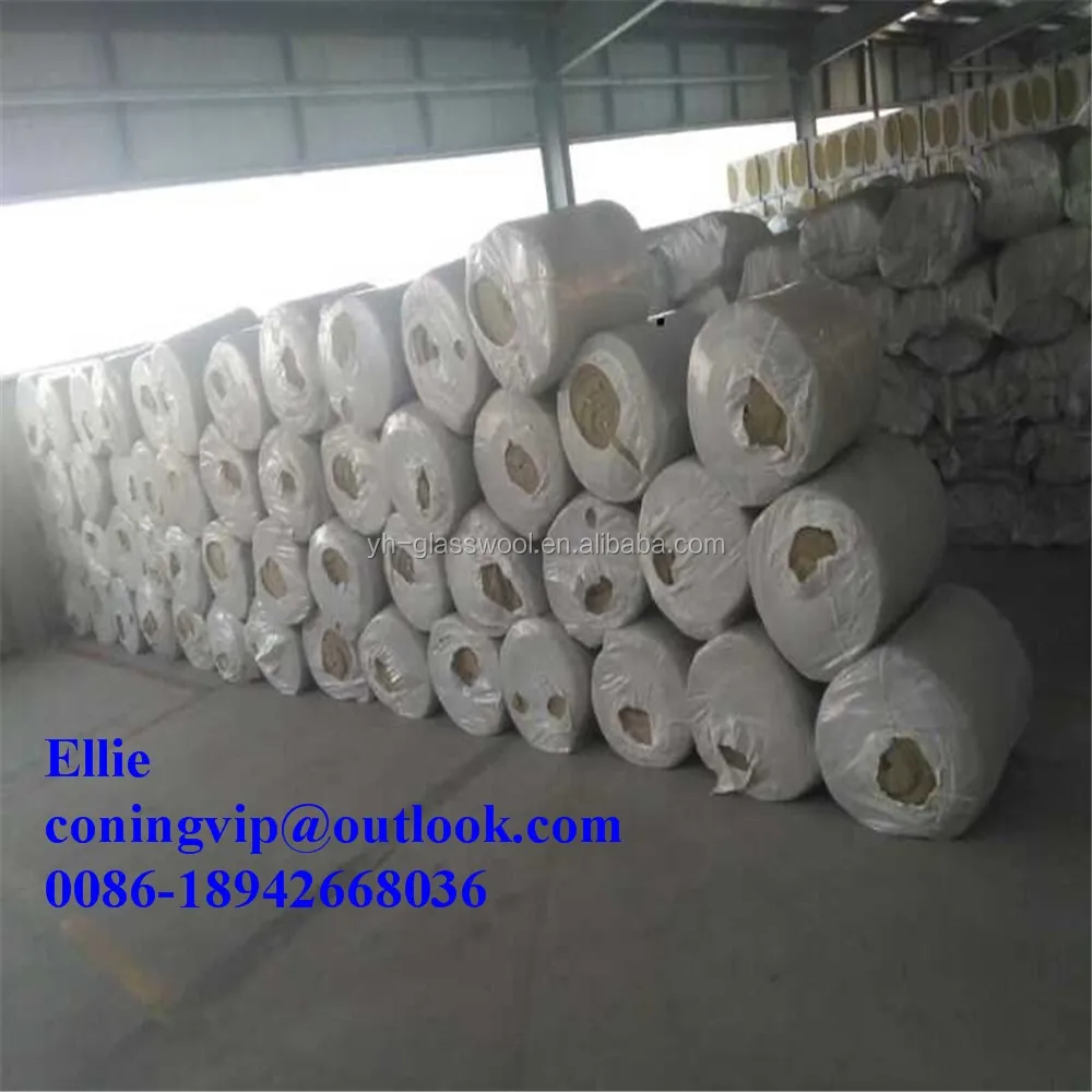 80kg/m3 50mm Rock Wool Blanket for Power Plant Insulation