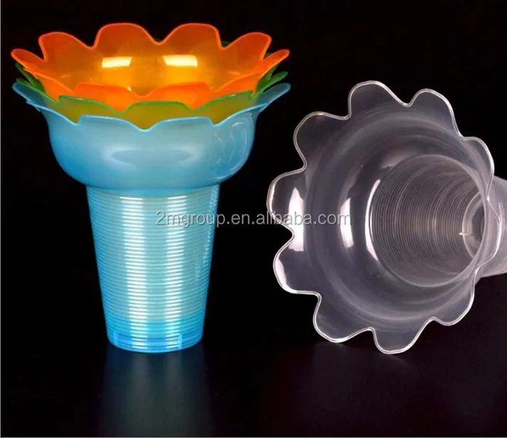 8oz New Styles Colorful Shaved Ice Flower Cups Made In China - Buy 8oz ...