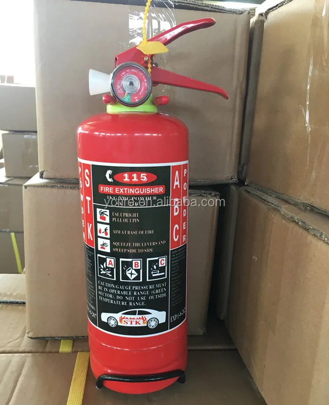 1kg Car Fire Extinguisher Within Iso 90001 Certificate - Buy Small Fire ...
