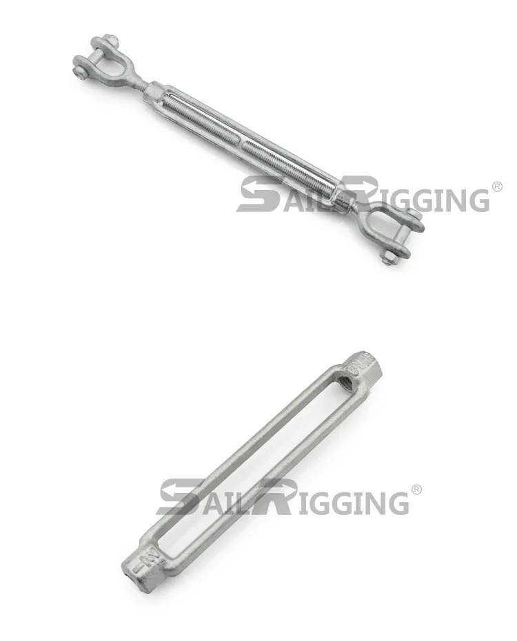 DIN1480 Hot Dip Galvanised M16 Forged Turnbuckle with Jaw