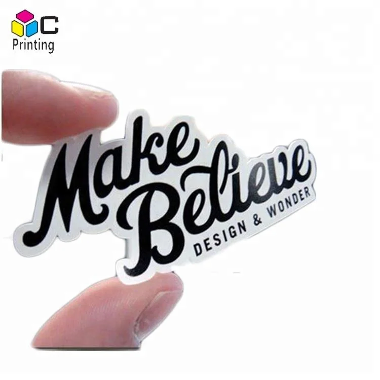 Custom Sticker Printing Waterproof Adhesive Die Cut Sticker Logo Label ...
