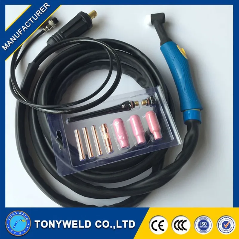 Weld Connector Torch WP-26 Series - Reliable TIG Welding Torch for Oxy ...