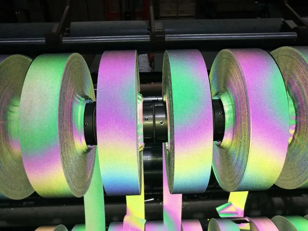 Customized Heat Press Segmented Heat Transfer Reflective Tape for Clothing