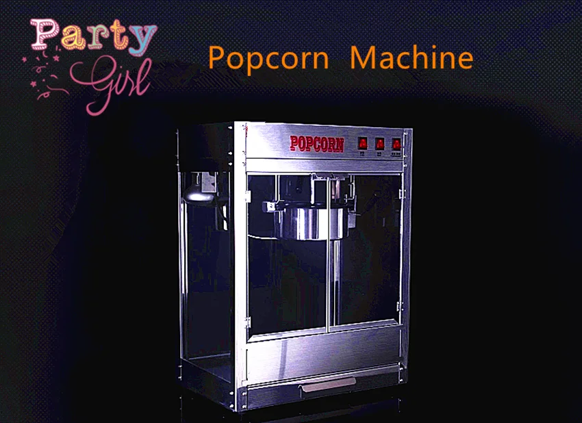 High Efficiency Popcorn Machine - 10 Oz Kettle Popcorn