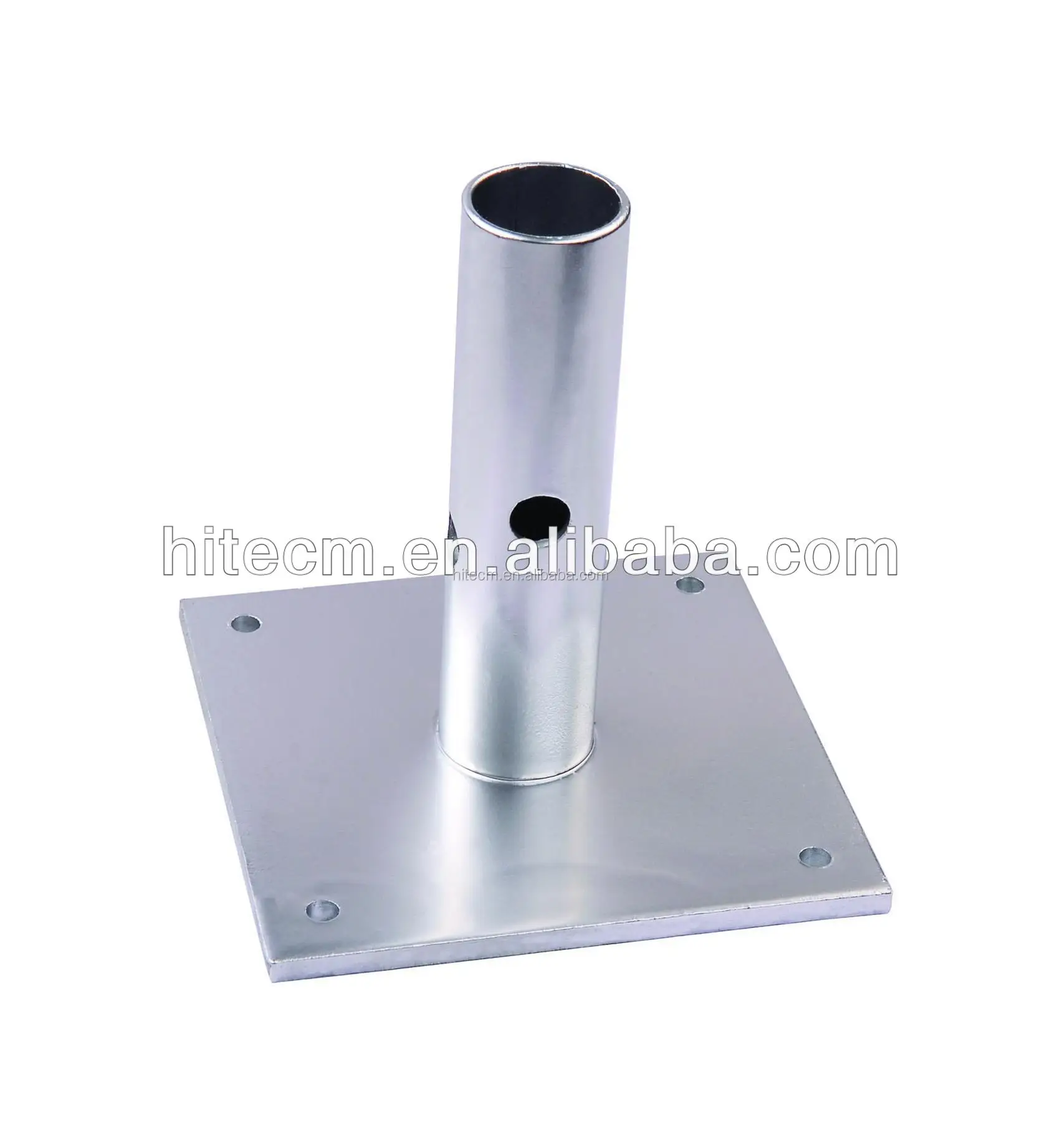 Scaffolding Steel Round Post Base Plate - Durable & Versatile