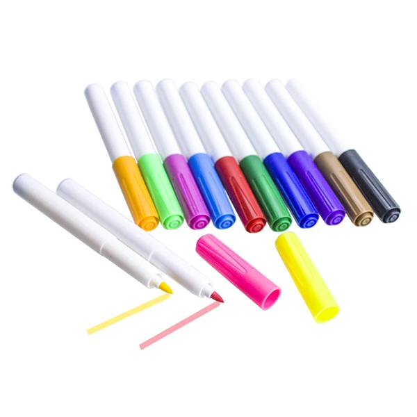 Magic Color Changing Blow Pens - Dual-Sided Art Markers