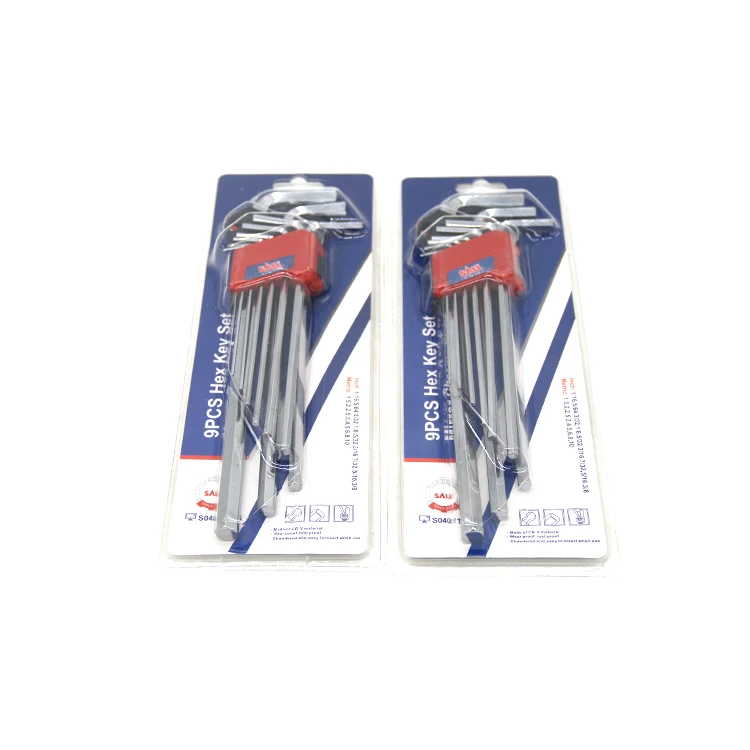 Sali - Hex Key Allen Wrench Set 9 Pcs Allen Key Set Tools 1.5mm-10mm ...