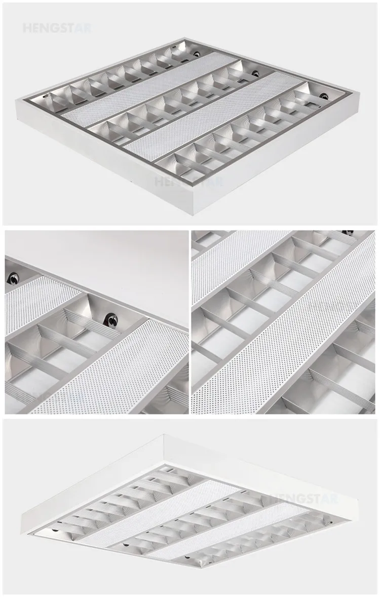 Modern Louver Recessed 60x60 LED Grille Lamp for Office| Alibaba.com