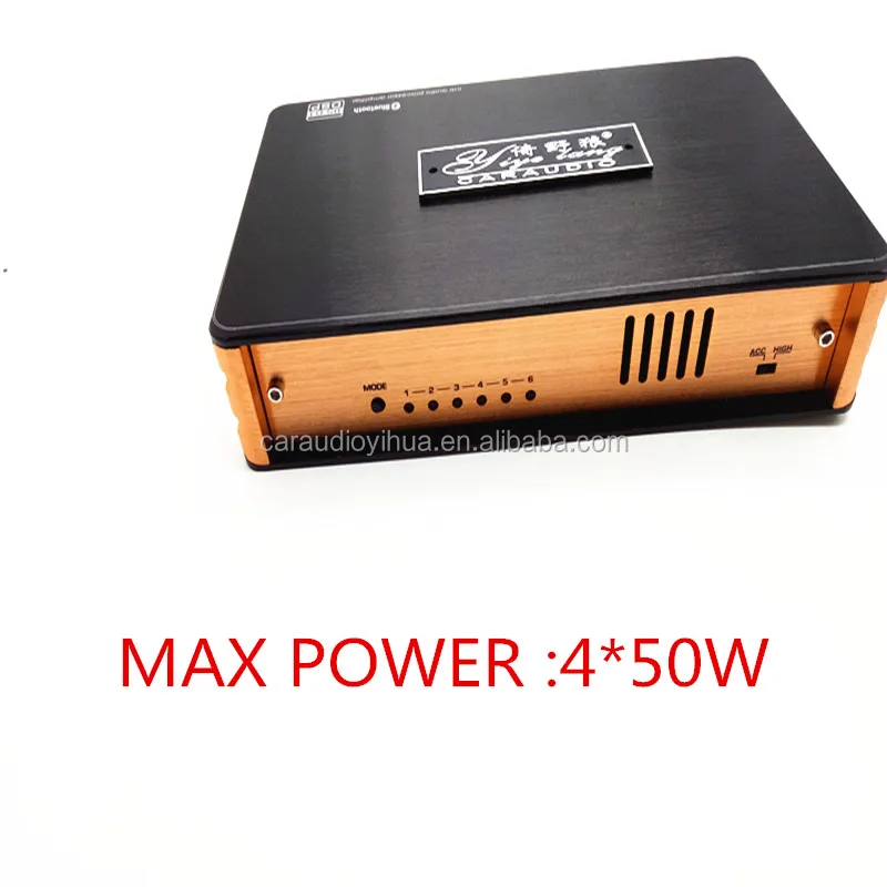 ODM/OEM Factory Car DSP Audio Processor - 4CH Input, 6/8CH Output