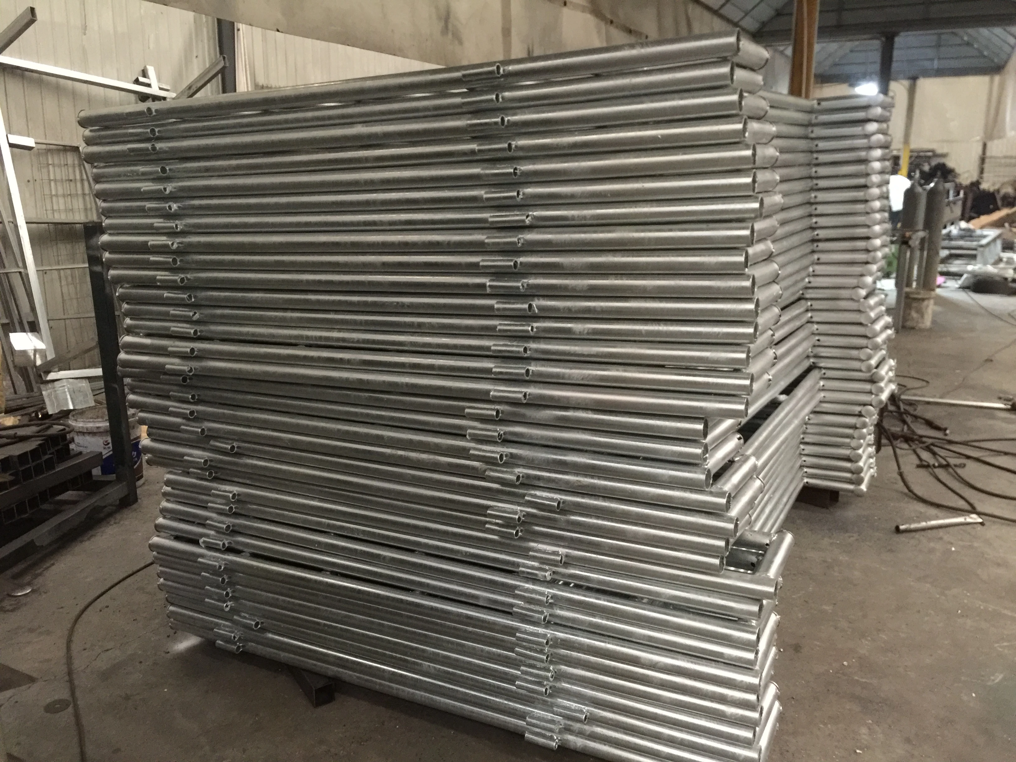 Cattle Rail Panel Bull Rail Panel Hot-dip Galvanized Steel Cattle Fence ...