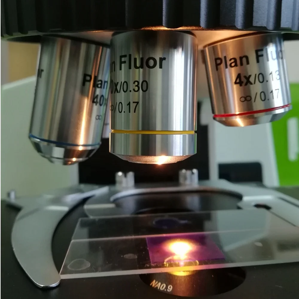 Boshida Compound Microscope Phase Contrast Objective 10X 20X 40X 60X ...