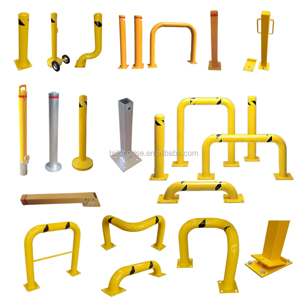 Spring Loaded Bollard - Flexible Safety Guard Post