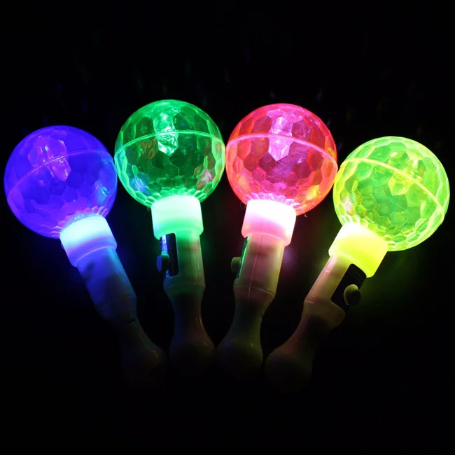 Projection Light up Stick Disco Atmosphere Props Circular Luminous ...