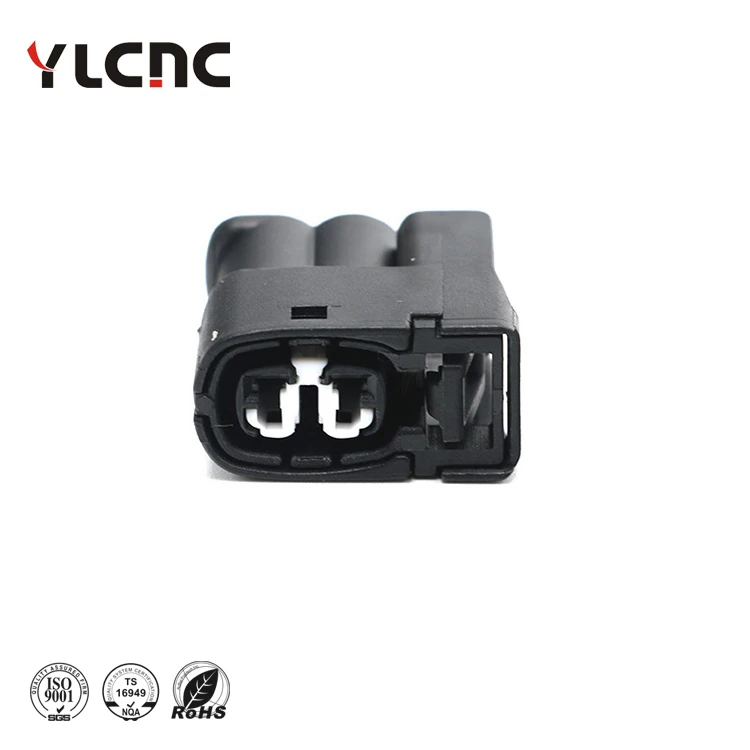 Ylcn连接器套件公母自动黑色电气端子连接器2针母90980-11246 7283-8226-30 - Buy Auto Connector ...
