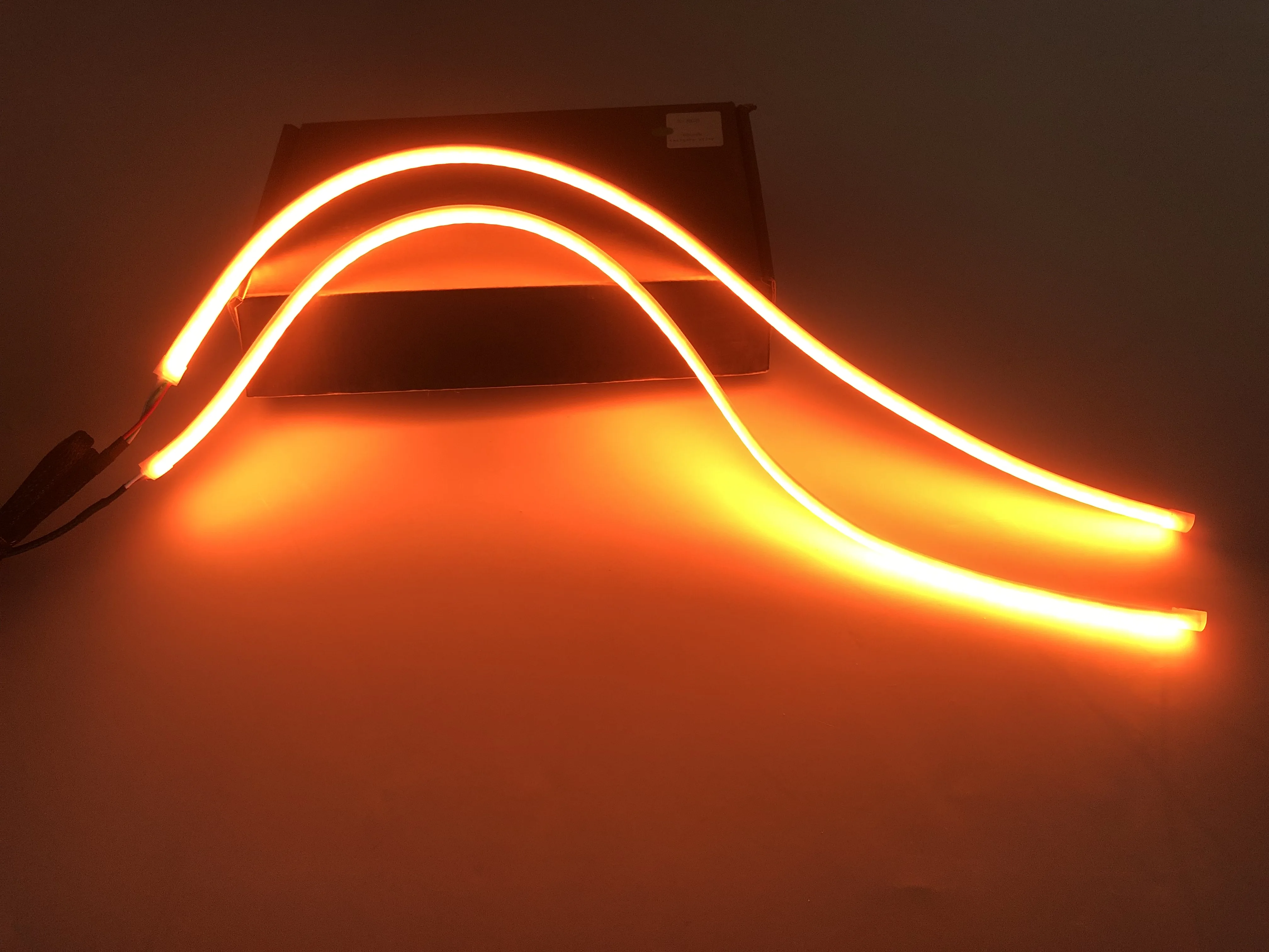 Sequential Switchback LED Strip - Chasing RGB Plus Amber