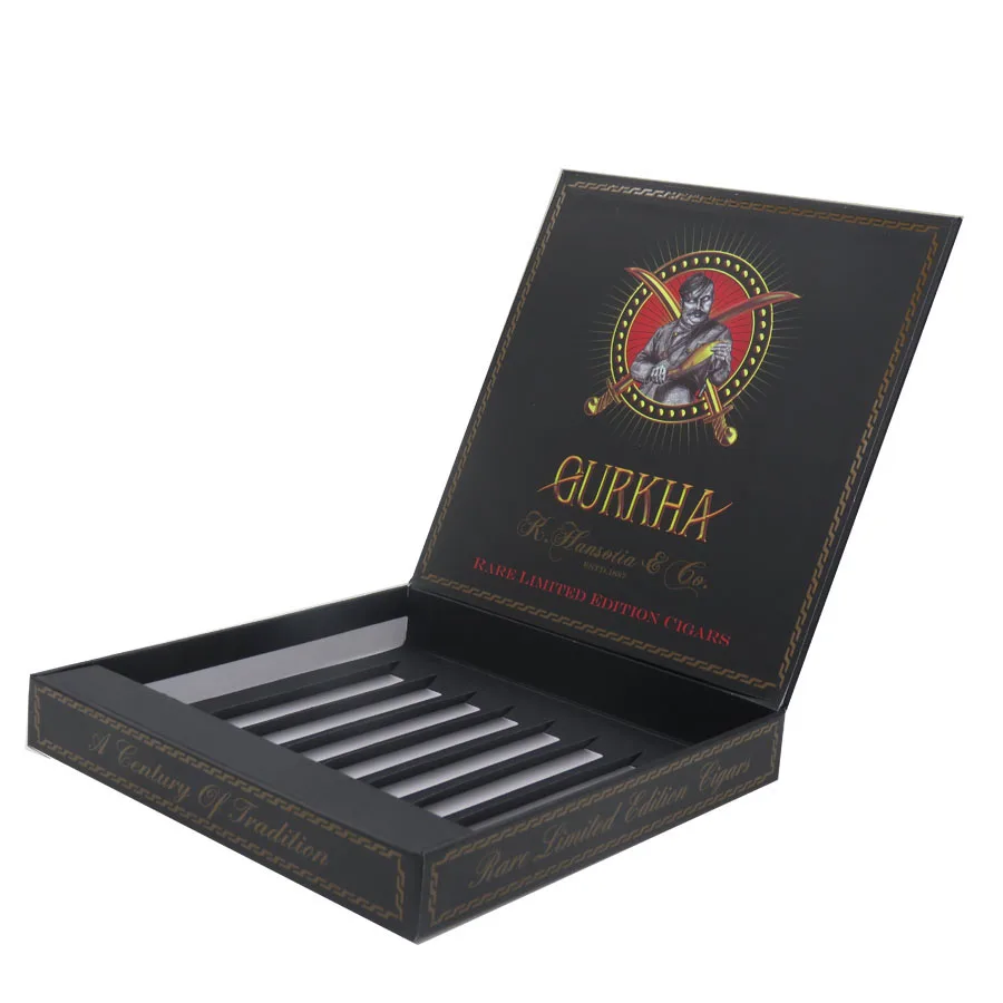 Luxury Custom Cigar Paper Package Cardboard Large Capacity Cuban ...
