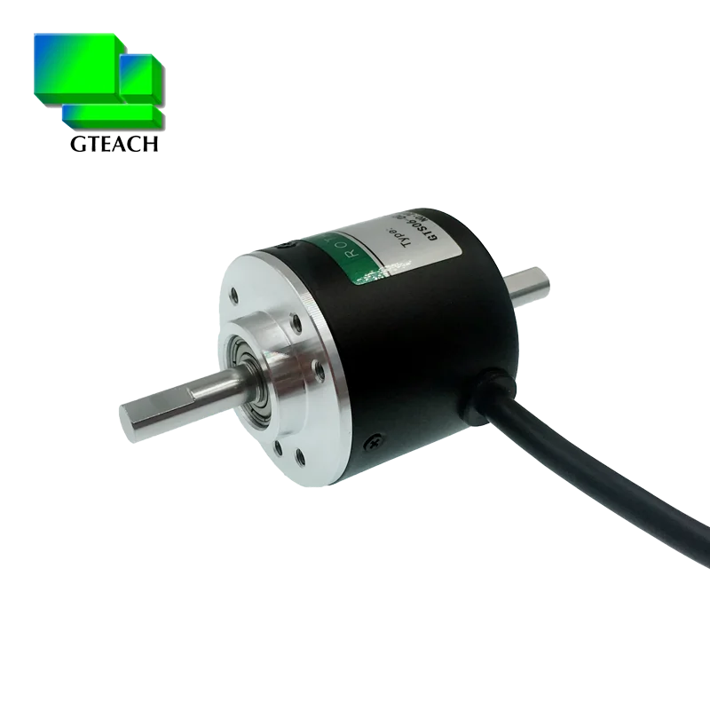 6mm long shaft rotary encoder 360 ppr measuring wheel encoder 5-24VDC ...